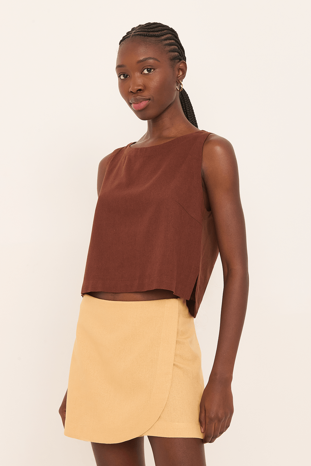 short saia anya III curto aba transpassada - Garage Rio